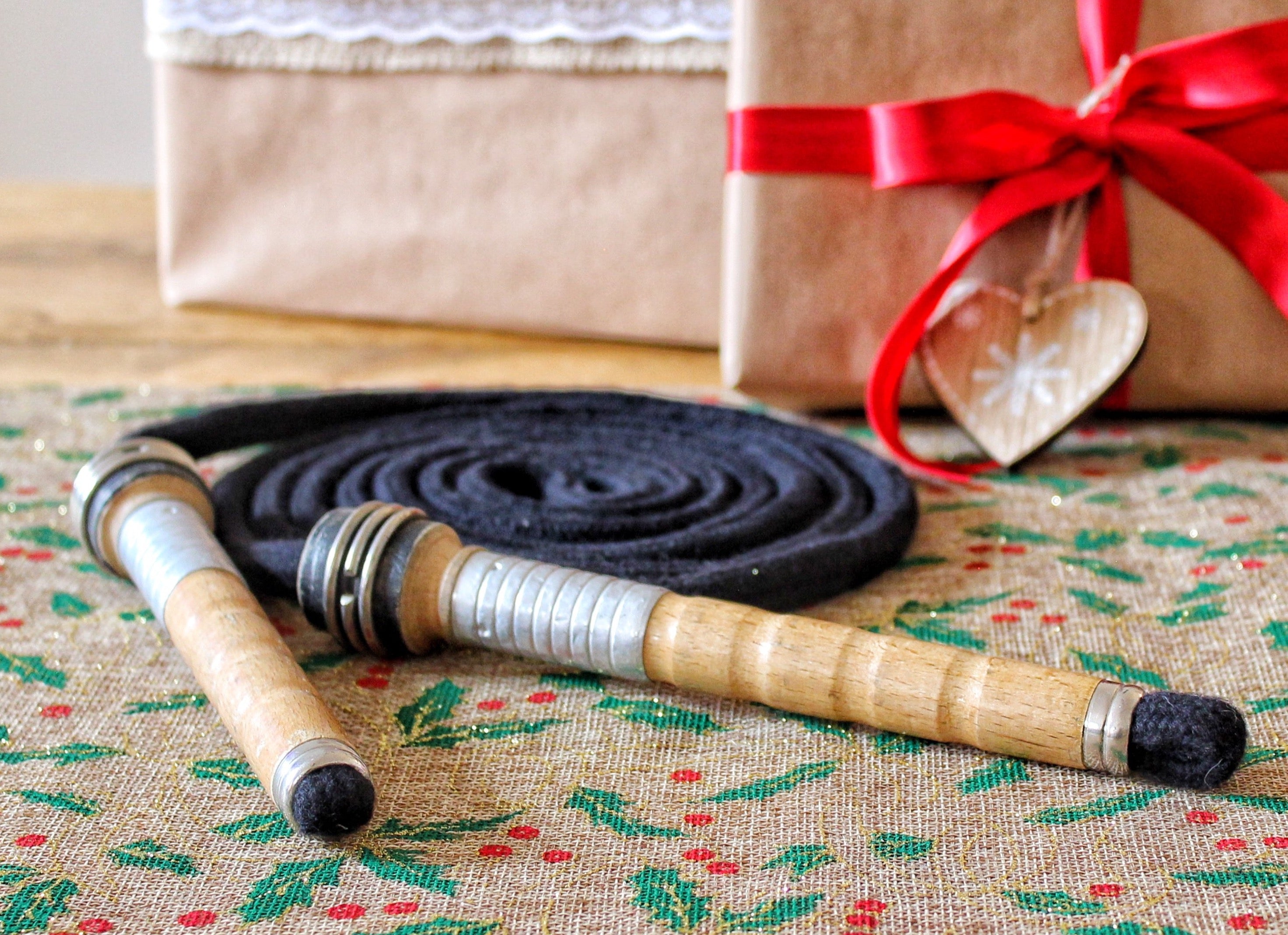 Vintage Black Skipping Rope | Made in the UK | Kefi Store UK